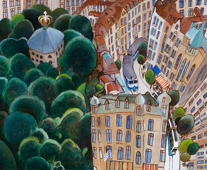 Göteborg at Borgelovart